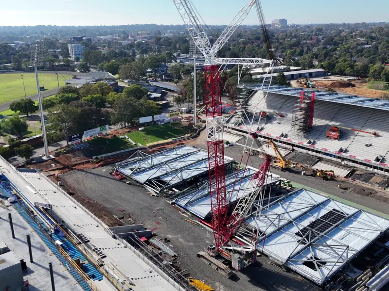 Sustainable building design and construction | Penrith Stadium